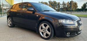 Black Audi A3 2005 in Vilnius, with an engine capacity of 1.98 L and mileage of 352 thousand km for 2350 €, photo 9 on AUTOMOTO.COM.LV