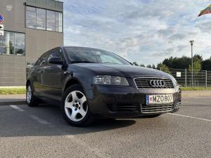Black Audi A3 2005 in Vilnius, with an engine capacity of 1.90 L and mileage of 300 thousand km for 2000 €, photo  on AUTOMOTO.COM.LV