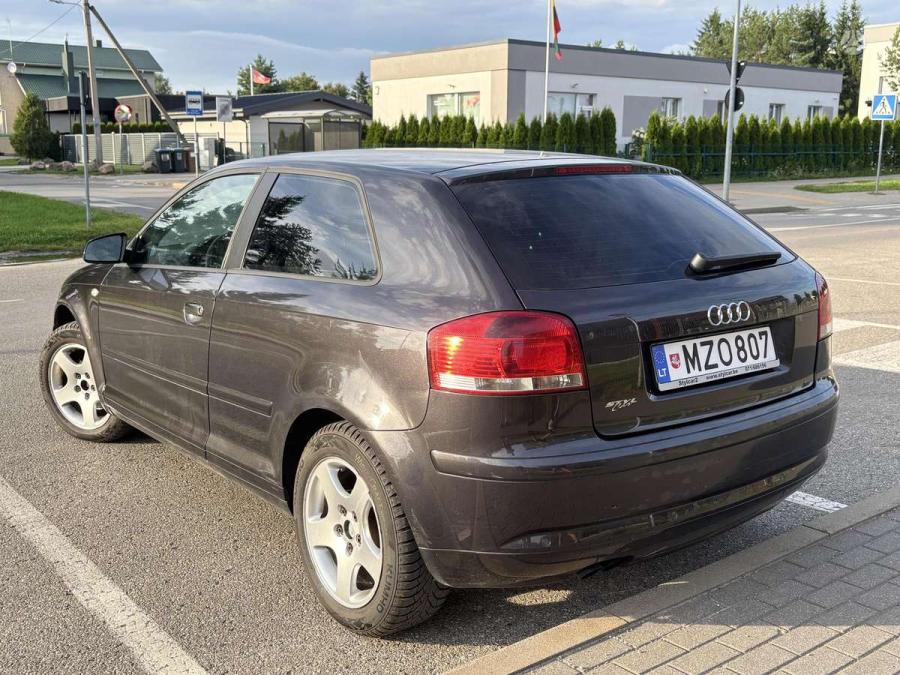 Black Audi A3 2005 in Vilnius, with an engine capacity of 1.90 L and mileage of 300 thousand km for 2000 €, photo 3 on AUTOMOTO.COM.LV