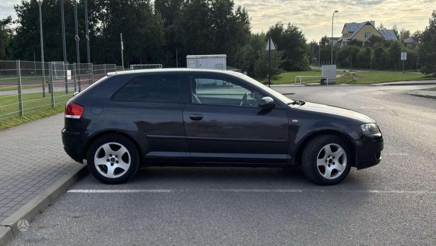 Black Audi A3 2005 in Vilnius, with an engine capacity of 1.90 L and mileage of 300 thousand km for 2000 €, photo 7 on AUTOMOTO.COM.LV