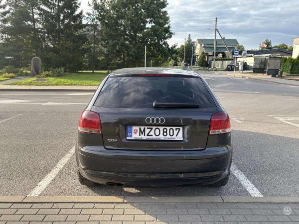 Черный Ауди А3 2005 в Вильнюс, объемом двигателя 1.90 л и пробегом 300 тыс. км за 2000 €, фото 8 на AUTOMOTO.COM.LV