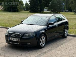 Black Audi A3 2005 in Riga, with an engine capacity of 2.00 L and mileage of 0 thousand km for 1590 €, photo 4 on AUTOMOTO.COM.LV