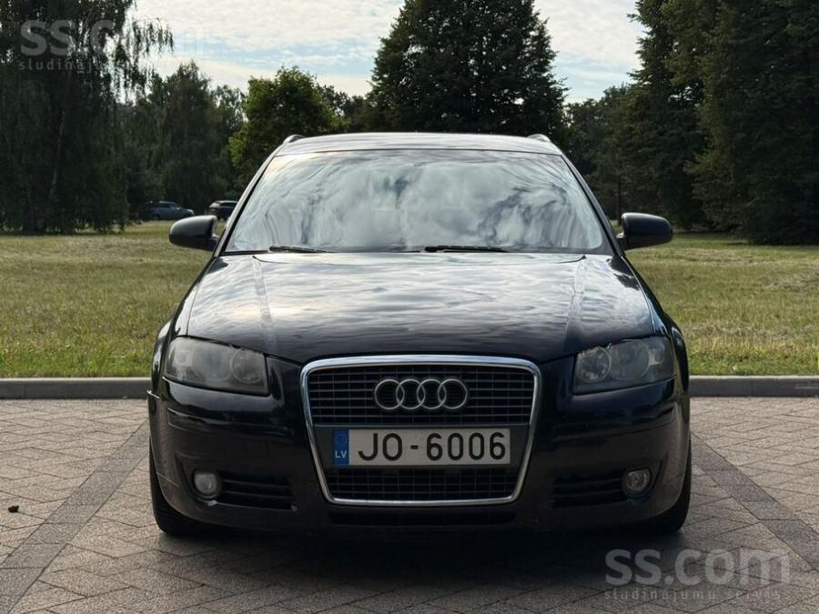Black Audi A3 2005 in Riga, with an engine capacity of 2.00 L and mileage of 0 thousand km for 1590 €, photo 7 on AUTOMOTO.COM.LV