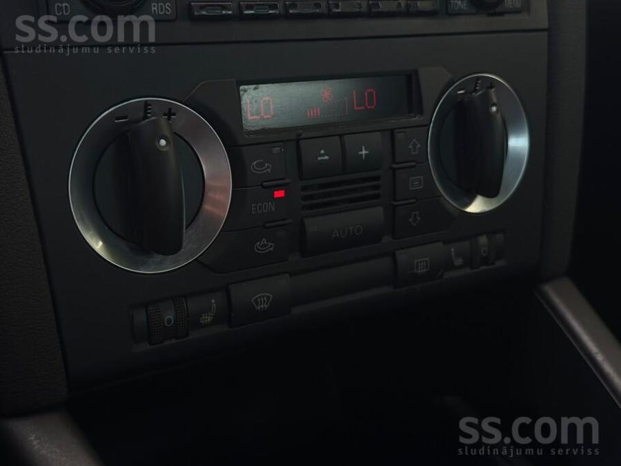 Black Audi A3 2005 in Riga, with an engine capacity of 2.00 L and mileage of 0 thousand km for 1590 €, photo 16 on AUTOMOTO.COM.LV