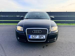 Black Audi A3 2005 in Tallinn, with an engine capacity of 2.00 L and mileage of 275 thousand km for 3000 €, photo 7 on AUTOMOTO.COM.LV