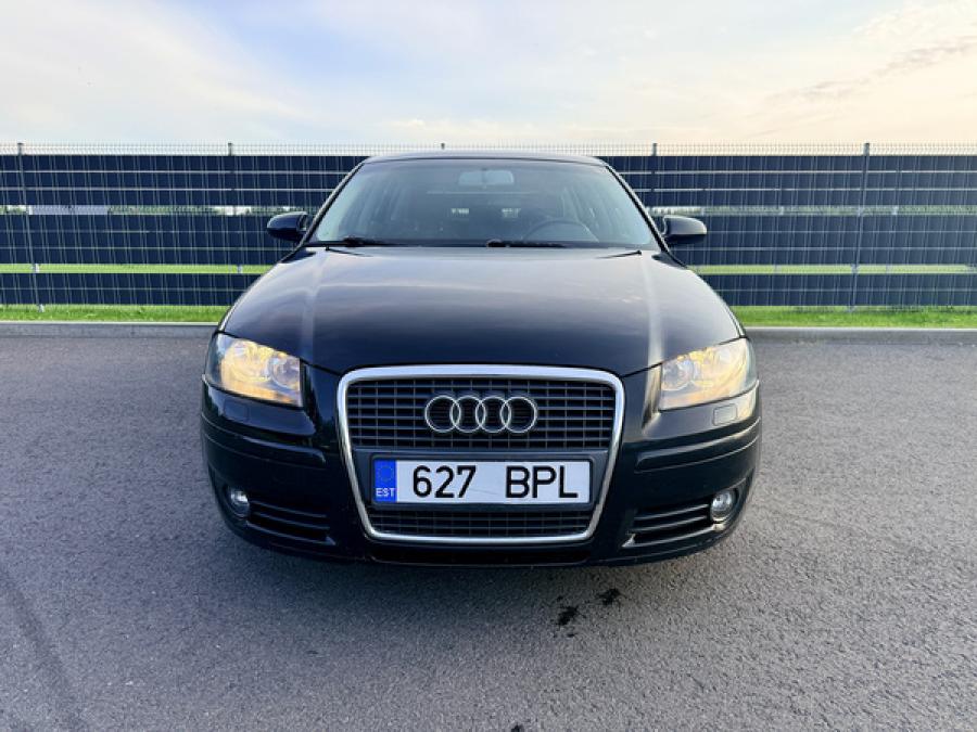 Black Audi A3 2005 in Tallinn, with an engine capacity of 2.00 L and mileage of 275 thousand km for 3000 €, photo 7 on AUTOMOTO.COM.LV