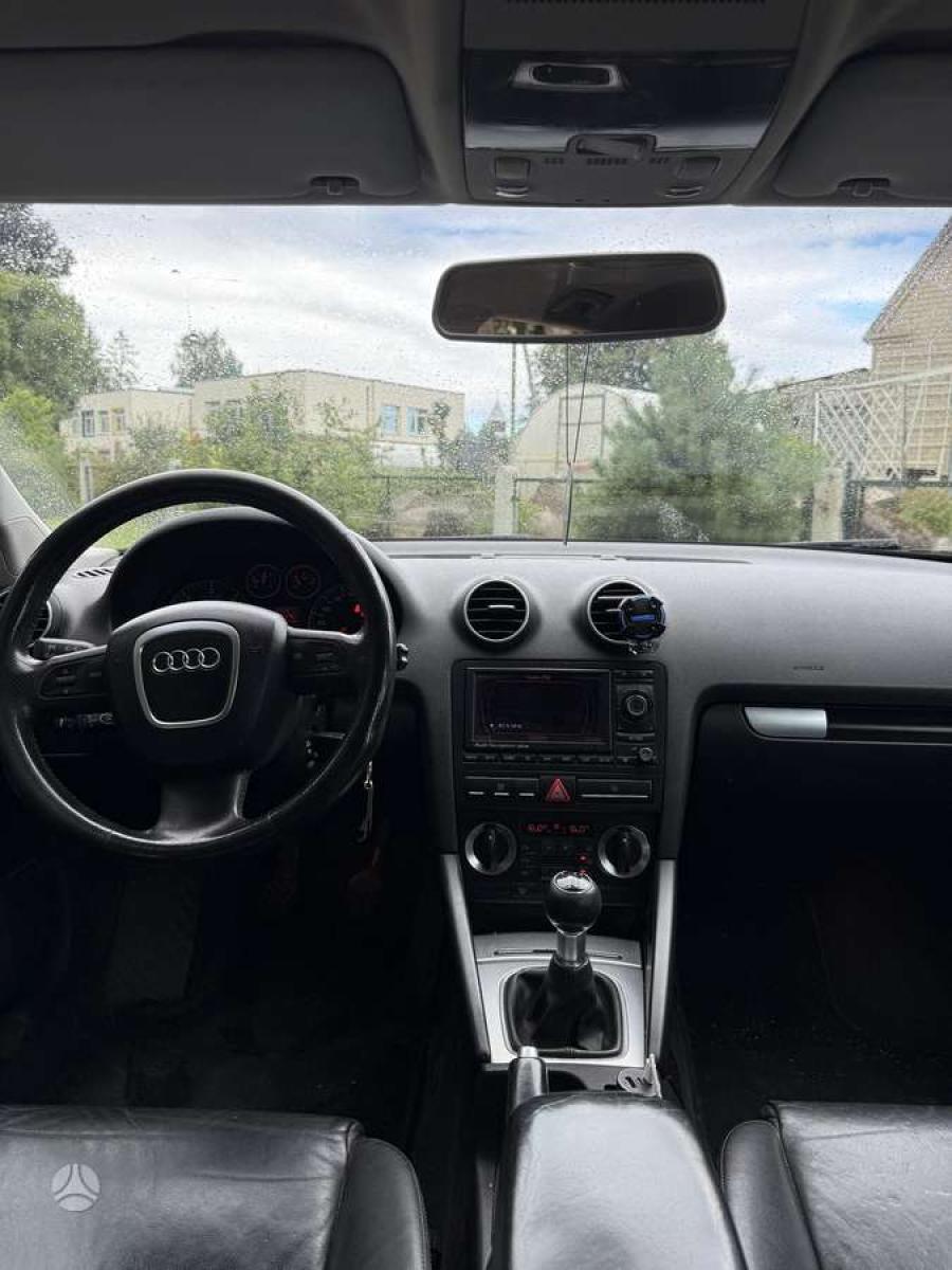 Black Audi A3 2005 in Siauliai, with an engine capacity of 0.00 L and mileage of 400 thousand km for 2350 €, photo 6 on AUTOMOTO.COM.LV