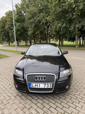 Melns Audi A3 2005 Šauļi, ar dzinēja tilpumu 0.00 L un nobraukumu 400 tūkst. km par 2350 €, foto 1 vietnē AUTOMOTO.COM.LV
