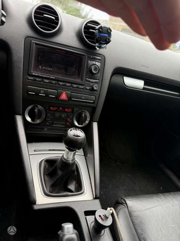 Melns Audi A3 2005 Šauļi, ar dzinēja tilpumu 0.00 L un nobraukumu 400 tūkst. km par 2350 €, foto 9 vietnē AUTOMOTO.COM.LV