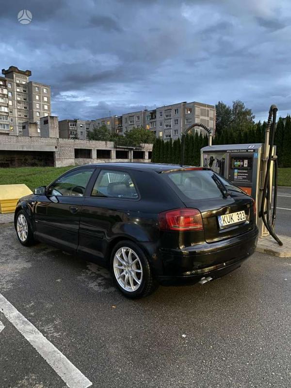 Melns Audi A3 2005 Kauņa, ar dzinēja tilpumu 1.97 L un nobraukumu 293 tūkst. km par 1200 €, foto 5 vietnē AUTOMOTO.COM.LV