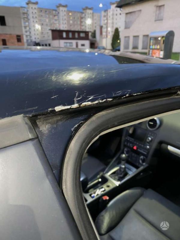 Melns Audi A3 2005 Kauņa, ar dzinēja tilpumu 1.97 L un nobraukumu 293 tūkst. km par 1200 €, foto 8 vietnē AUTOMOTO.COM.LV