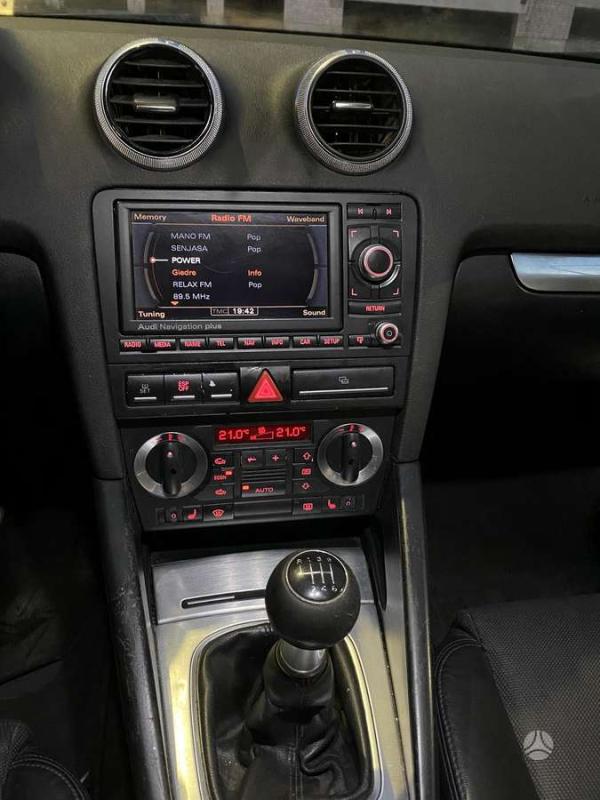 Melns Audi A3 2005 Kauņa, ar dzinēja tilpumu 1.97 L un nobraukumu 293 tūkst. km par 1200 €, foto 11 vietnē AUTOMOTO.COM.LV