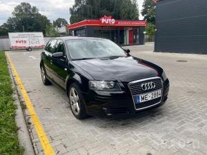 Black Audi A3 2005 in Riga, with an engine capacity of 2.00 L and mileage of 175 thousand km for 3650 €, photo 3 on AUTOMOTO.COM.LV