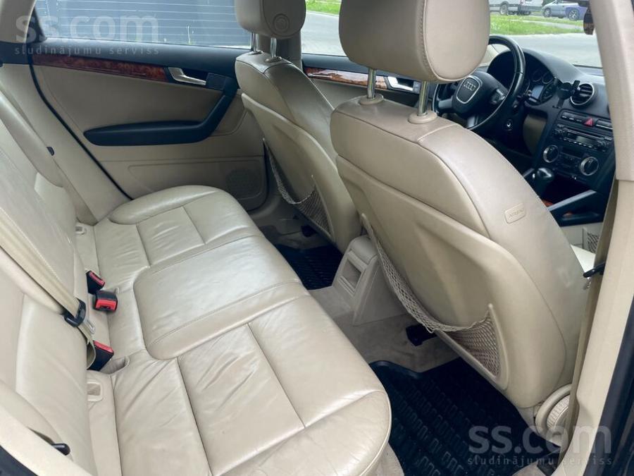 Black Audi A3 2005 in Riga, with an engine capacity of 2.00 L and mileage of 175 thousand km for 3650 €, photo 9 on AUTOMOTO.COM.LV