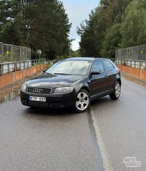 Черный Ауди А3 2005 в Вевис, объемом двигателя 2.00 л и пробегом 340 тыс. км за 1300 €, фото  на AUTOMOTO.COM.LV