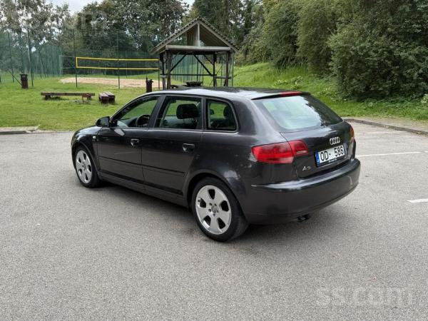 Melns Audi A3 2005 Rīga, ar dzinēja tilpumu 2.00 L un nobraukumu 396 tūkst. km par 1990 €, foto 3 vietnē AUTOMOTO.COM.LV