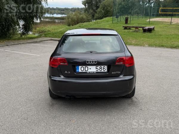 Melns Audi A3 2005 Rīga, ar dzinēja tilpumu 2.00 L un nobraukumu 396 tūkst. km par 1990 €, foto 4 vietnē AUTOMOTO.COM.LV