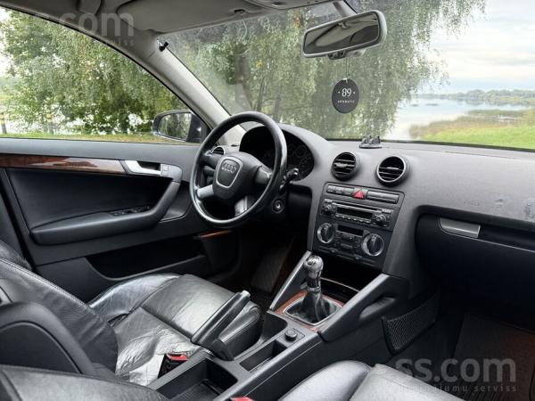 Melns Audi A3 2005 Rīga, ar dzinēja tilpumu 2.00 L un nobraukumu 396 tūkst. km par 1990 €, foto 7 vietnē AUTOMOTO.COM.LV