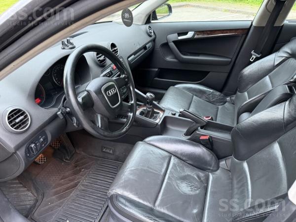 Melns Audi A3 2005 Rīga, ar dzinēja tilpumu 2.00 L un nobraukumu 396 tūkst. km par 1990 €, foto 10 vietnē AUTOMOTO.COM.LV