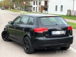 Black Audi A3 2005 in Jelgava, with an engine capacity of 2.00 L and mileage of 308 thousand km for 1750 €, photo 6 on AUTOMOTO.COM.LV