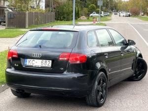 Black Audi A3 2005 in Jelgava, with an engine capacity of 2.00 L and mileage of 308 thousand km for 1750 €, photo 9 on AUTOMOTO.COM.LV