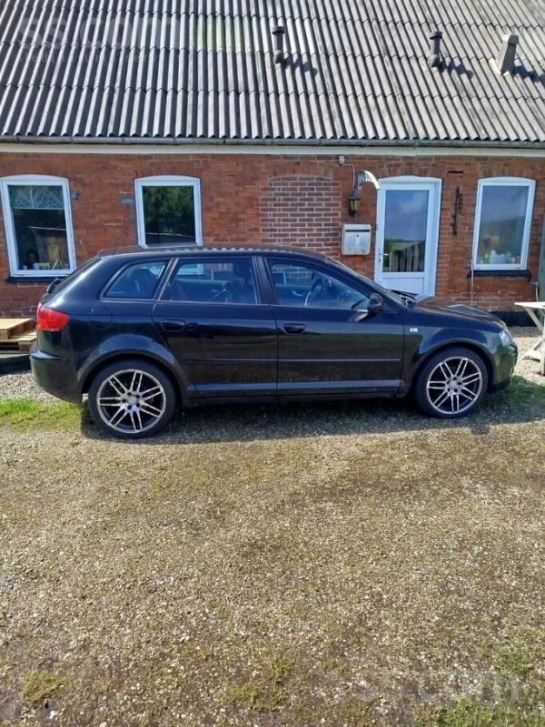 Black Audi A3 2006 in Liepaja, with an engine capacity of 2.00 L and mileage of 356 thousand km for 2800 €, photo 2 on AUTOMOTO.COM.LV