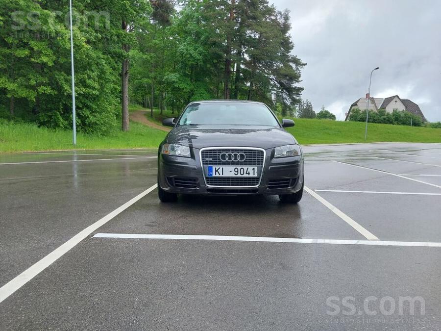 Black Audi A3 2006 in Aluksne, with an engine capacity of 2.00 L and mileage of 0 thousand km for 5900 €, photo 3 on AUTOMOTO.COM.LV