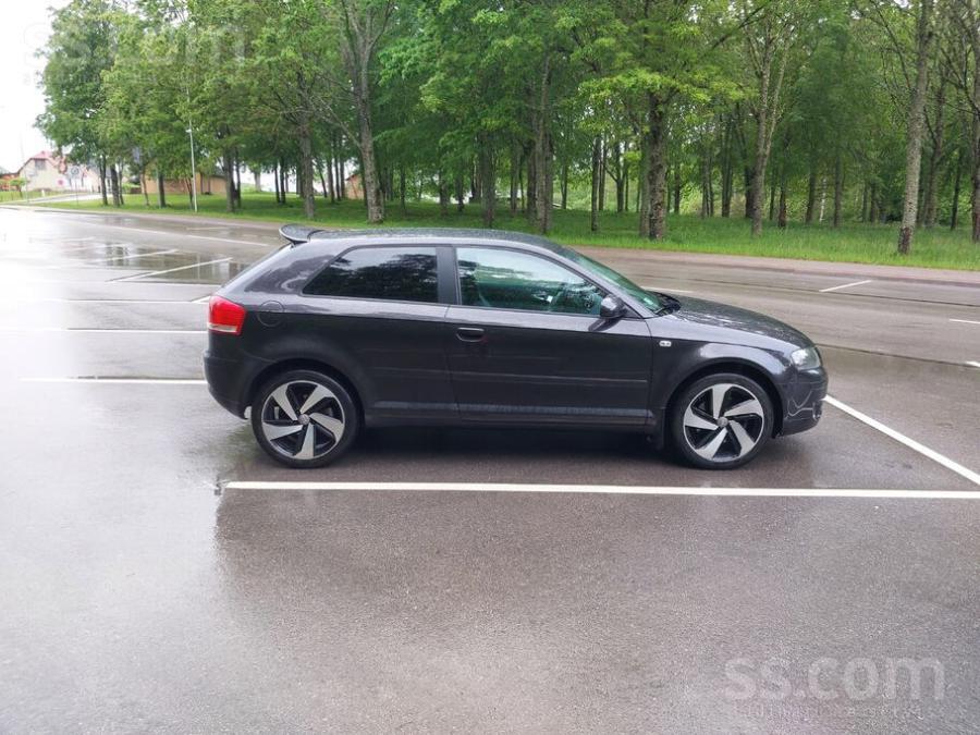 Black Audi A3 2006 in Aluksne, with an engine capacity of 2.00 L and mileage of 0 thousand km for 5900 €, photo 10 on AUTOMOTO.COM.LV