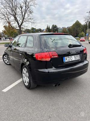 Melns Audi A3 2006 Viļņa, ar dzinēja tilpumu 1.98 L un nobraukumu 327 tūkst. km par 3150 €, foto 4 vietnē AUTOMOTO.COM.LV