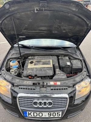 Melns Audi A3 2006 Viļņa, ar dzinēja tilpumu 1.98 L un nobraukumu 327 tūkst. km par 3150 €, foto 11 vietnē AUTOMOTO.COM.LV