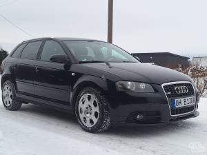 Black Audi A3 2006 in Mazeikiai, with an engine capacity of 2.00 L and mileage of 282 thousand km for 3750 €, photo 2 on AUTOMOTO.COM.LV
