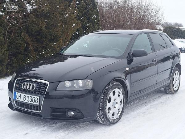 Black Audi A3 2006 in Mazeikiai, with an engine capacity of 2.00 L and mileage of 282 thousand km for 3750 €, photo 4 on AUTOMOTO.COM.LV