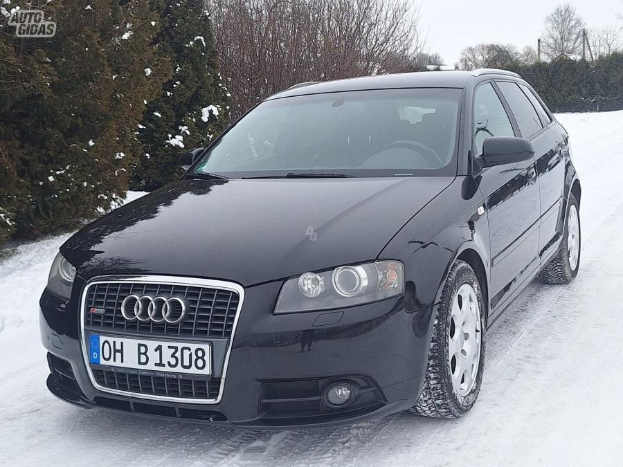 Black Audi A3 2006 in Mazeikiai, with an engine capacity of 2.00 L and mileage of 282 thousand km for 3750 €, photo 5 on AUTOMOTO.COM.LV