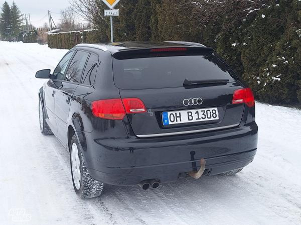 Black Audi A3 2006 in Mazeikiai, with an engine capacity of 2.00 L and mileage of 282 thousand km for 3750 €, photo 7 on AUTOMOTO.COM.LV