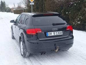 Black Audi A3 2006 in Mazeikiai, with an engine capacity of 2.00 L and mileage of 282 thousand km for 3750 €, photo 7 on AUTOMOTO.COM.LV
