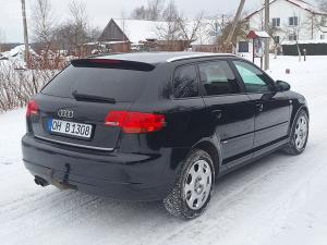 Black Audi A3 2006 in Mazeikiai, with an engine capacity of 2.00 L and mileage of 282 thousand km for 3750 €, photo 10 on AUTOMOTO.COM.LV