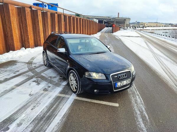Black Audi A3 2006 in Kaunas, with an engine capacity of 2.00 L and mileage of 295 thousand km for 3200 €, photo 2 on AUTOMOTO.COM.LV