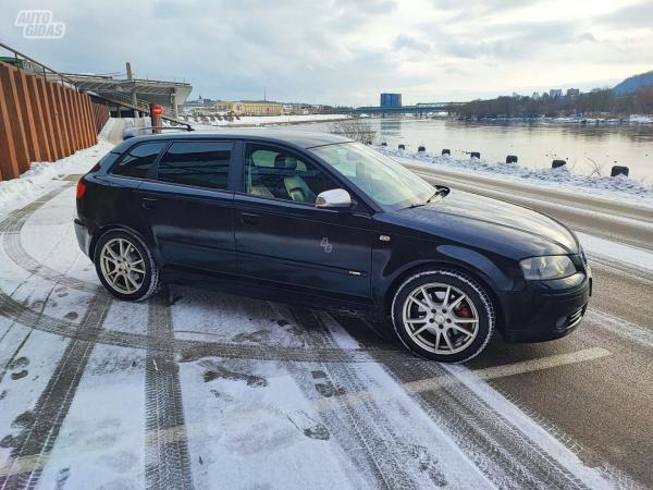 Black Audi A3 2006 in Kaunas, with an engine capacity of 2.00 L and mileage of 295 thousand km for 3200 €, photo 4 on AUTOMOTO.COM.LV