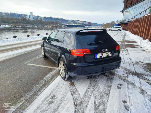 Black Audi A3 2006 in Kaunas, with an engine capacity of 2.00 L and mileage of 295 thousand km for 3200 €, photo 7 on AUTOMOTO.COM.LV