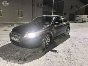 Melns Audi A3 2006 Panevēža, ar dzinēja tilpumu 1.90 L un nobraukumu 301 tūkst. km par 1450 €, foto  vietnē AUTOMOTO.COM.LV