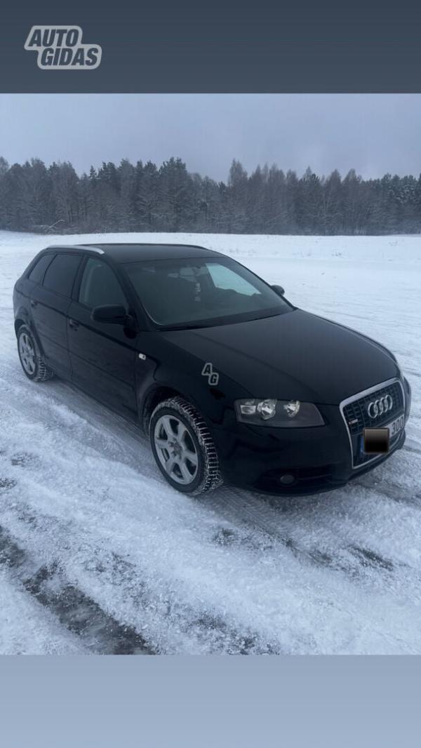 Melns Audi A3 2006 Elektrėnai, ar dzinēja tilpumu 1.90 L un nobraukumu 300 tūkst. km par 2800 €, foto 1 vietnē AUTOMOTO.COM.LV