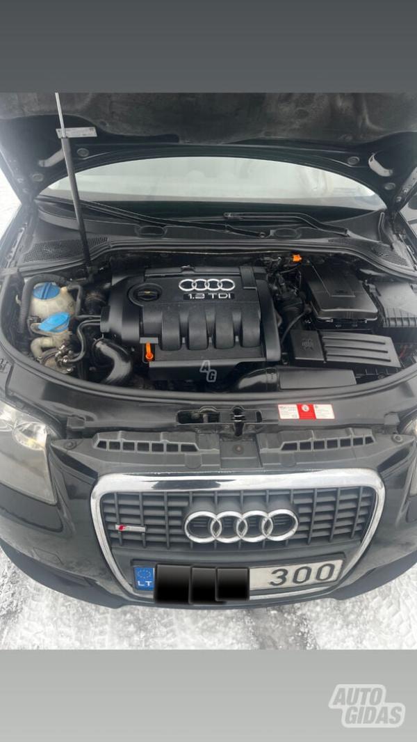 Melns Audi A3 2006 Elektrėnai, ar dzinēja tilpumu 1.90 L un nobraukumu 300 tūkst. km par 2800 €, foto 7 vietnē AUTOMOTO.COM.LV