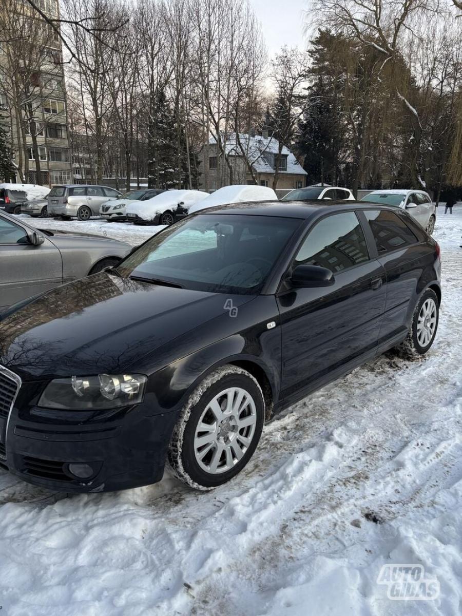 Melns Audi A3 2006 Kauņa, ar dzinēja tilpumu 2.00 L un nobraukumu 408 tūkst. km par 2400 €, foto 3 vietnē AUTOMOTO.COM.LV