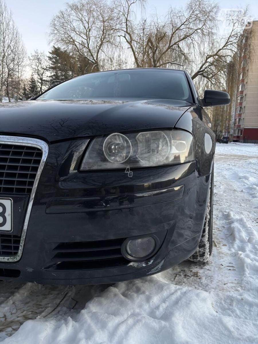 Melns Audi A3 2006 Kauņa, ar dzinēja tilpumu 2.00 L un nobraukumu 408 tūkst. km par 2400 €, foto 15 vietnē AUTOMOTO.COM.LV