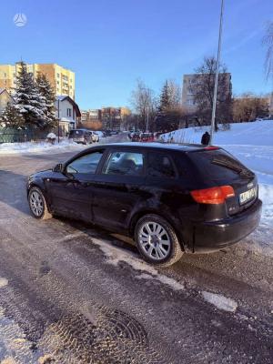 Black Audi A3 2006 in Vilnius, with an engine capacity of 2.00 L and mileage of 350 thousand km for 2250 €, photo 4 on AUTOMOTO.COM.LV