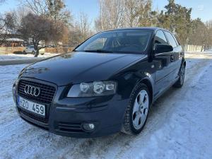 Black Audi A3 2006 in Kaunas, with an engine capacity of 1.97 L and mileage of 360 thousand km for 2650 €, photo 2 on AUTOMOTO.COM.LV