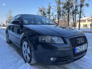 Black Audi A3 2006 in Kaunas, with an engine capacity of 1.97 L and mileage of 360 thousand km for 2650 €, photo 6 on AUTOMOTO.COM.LV
