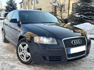 Black Audi A3 2006 in Kaunas, with an engine capacity of 2.00 L and mileage of 300 thousand km for 2350 €, photo 2 on AUTOMOTO.COM.LV
