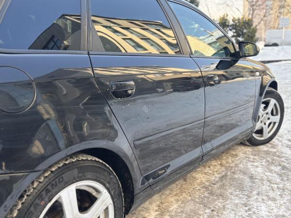 Melns Audi A3 2006 Kauņa, ar dzinēja tilpumu 2.00 L un nobraukumu 300 tūkst. km par 2350 €, foto 10 vietnē AUTOMOTO.COM.LV