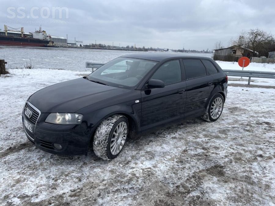 Melns Audi A3 2006 Rīga, ar dzinēja tilpumu 2.00 L un nobraukumu 315 tūkst. km par 3150 €, foto 2 vietnē AUTOMOTO.COM.LV